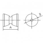 Replacement Wheels for boat Anchor Rollers – Boat Marine Hardware